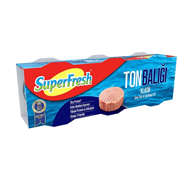 Superfresh Klasik Ton Balığı 3x75 Gr | CarrefourSA