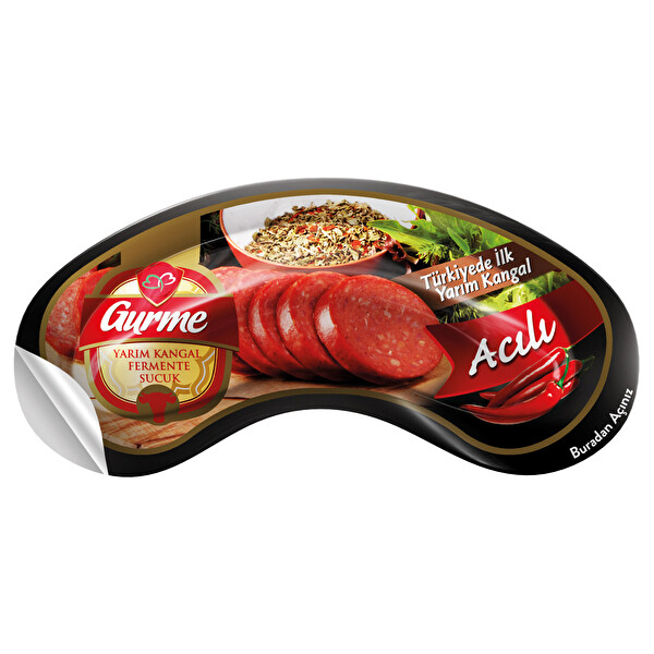 Gurme Fermente Acılı Yarım Kangal Sucuk 250 g | CarrefourSA