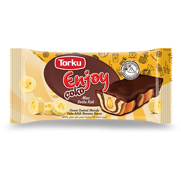 Torku Enjoy Çoko Muz Soslu Kek 55 g | CarrefourSA