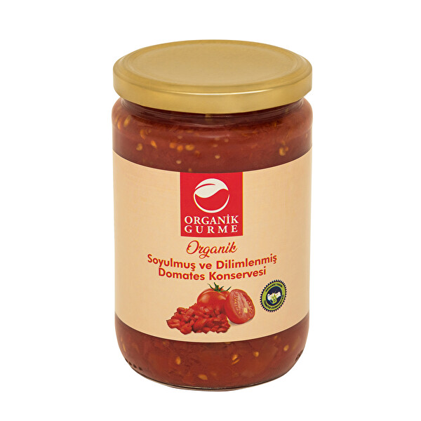 Organik Gurme Domates Konservesi - Soyulmuş, Dilimlenmiş | CarrefourSA
