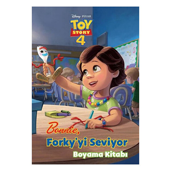 Disney Pixar Toy Story 4-Bonnie Forky'yi Seviyor Boyama Kitabı ...