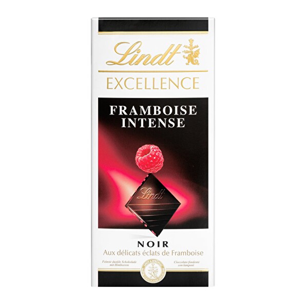Lindt Excellence Noir Framboise 100 Gr | CarrefourSA