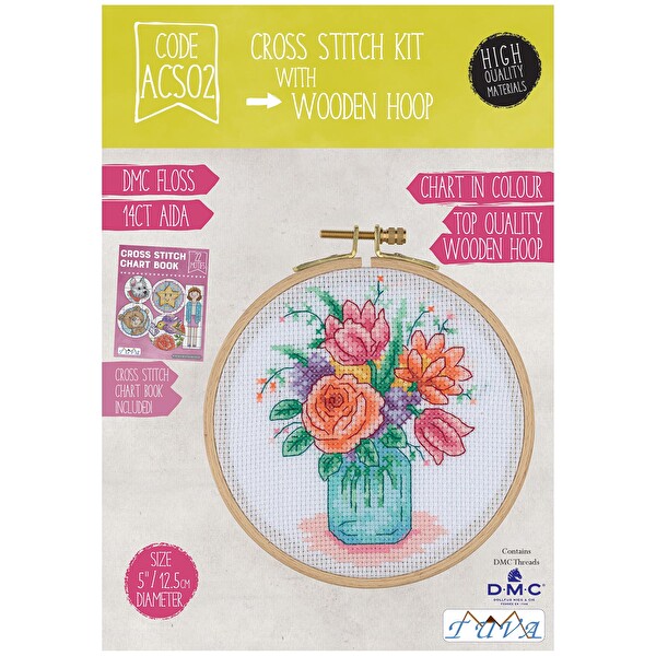 Tuva Bahar Çiçekleri Kaneviçe Kit 12,5 Cm #30279152 | CarrefourSA