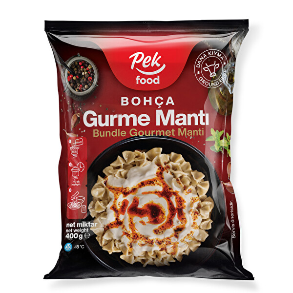 Pek Food Bohça Gurme Mantı 400 Gr | CarrefourSA