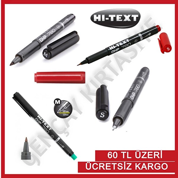 Hİ-TEXT 780 ASETAT CD KALEMİ S MAVİ #30308615 | CarrefourSA