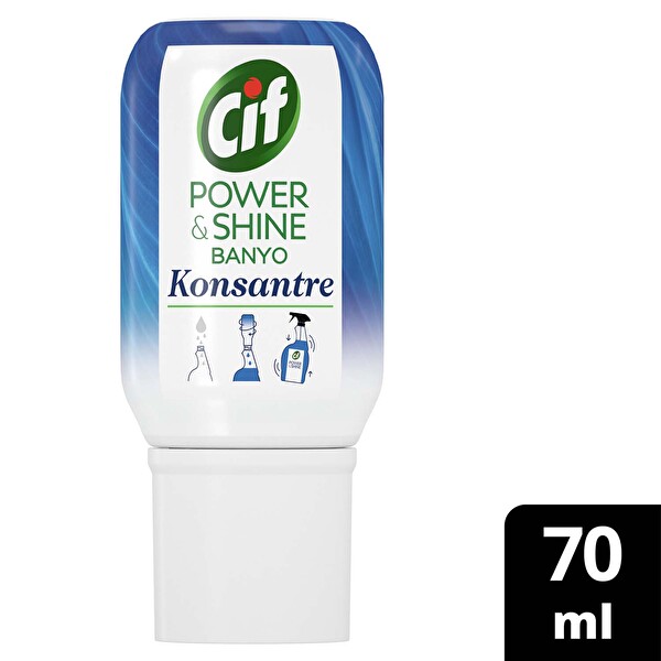 Cif Power & Shine Konsantre Banyo Yüzey Temizleyici Sabun ve Kireç Leke ...