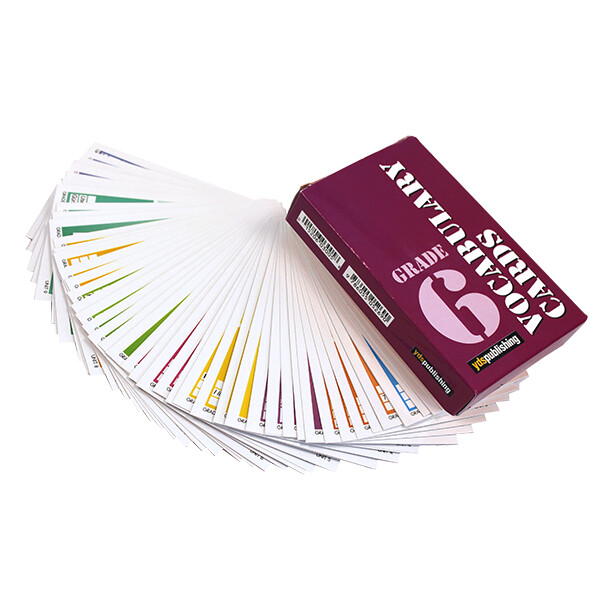 Vocabulary Cards Grade 6 | CarrefourSA