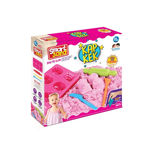 Smart Sand Kapkek Seti Kinetik Kum Kutusu 500 Gr | CarrefourSA