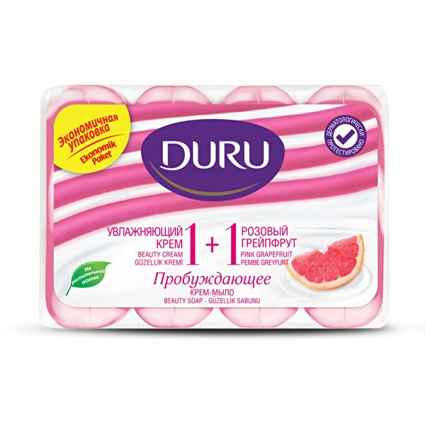 Duru Soft Sensations Pembe Greyfurt 4x80 G | CarrefourSA