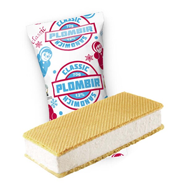 Drancor Plombir Sandwich Classic 70 g | CarrefourSA