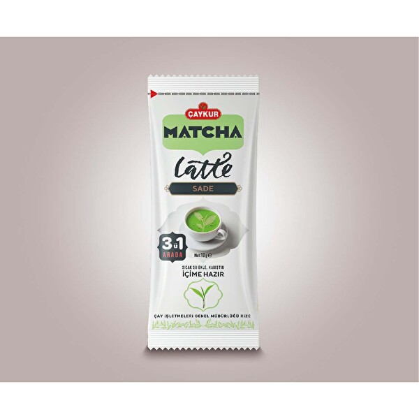 Çaykur Matcha Çayı Sade 3’ü 1 Arada 10 Gr | CarrefourSA