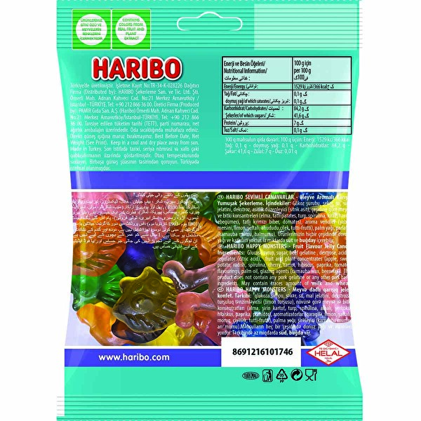 Haribo Sevimli Canavarlar 80 G | CarrefourSA