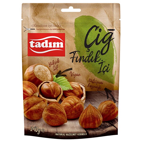 Tadım Fındık İçi Çiğ 140 G | CarrefourSA