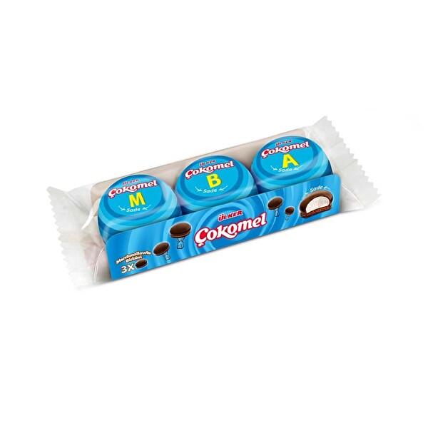 Ülker Çokomel Marshmallow Sade 36 G | CarrefourSA