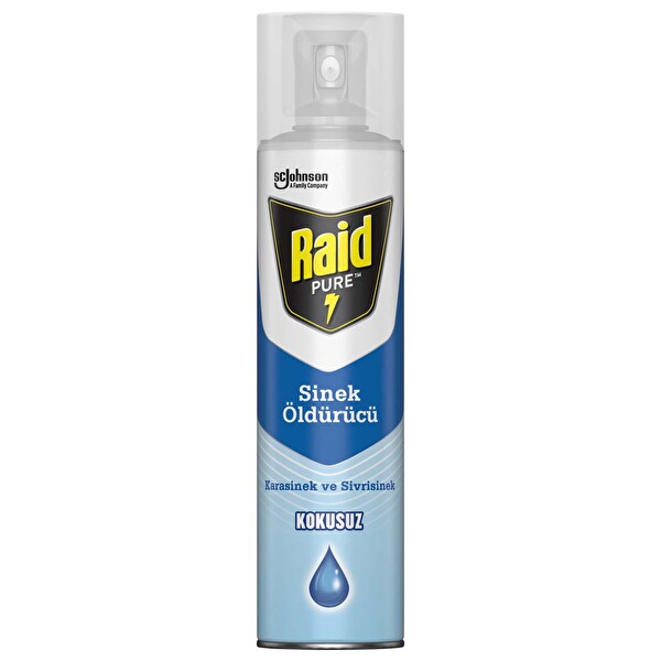 Raid Pure Sinek Öldürücü Sprey Kokusuz 300 ml | CarrefourSA