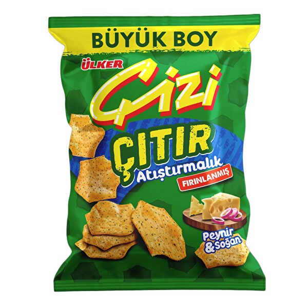Çizi Çıtır Peynir&Soğan Büyük Boy 80 g | CarrefourSA