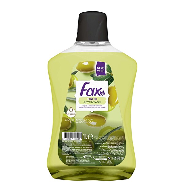 Fax Zeytinyağlı Sıvı Sabun 1 L | CarrefourSA