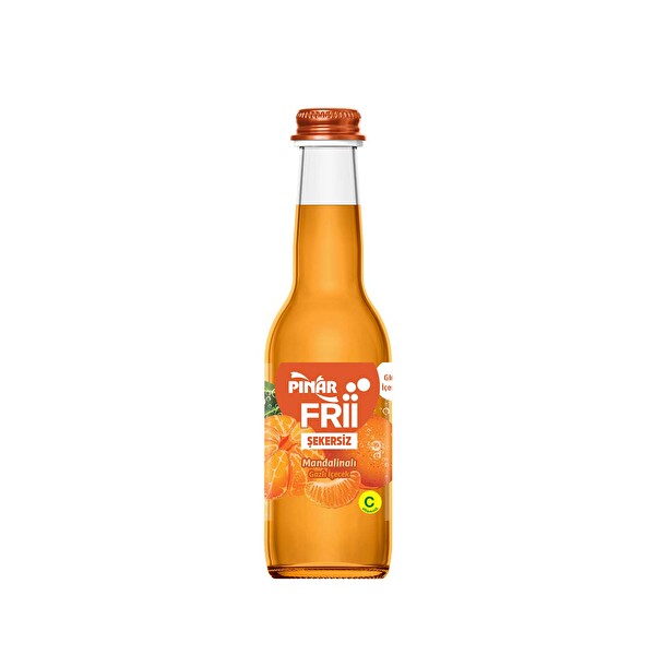 Pınar Frii Mandalina Şekersiz Gazlı İçecek 250 ml | CarrefourSA
