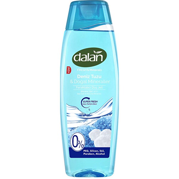 Dalan Fresh&Minerals Duş Jeli Deniz Tuzu 450 ml | CarrefourSA