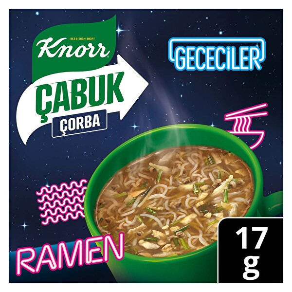 Knorr Çabuk Çorba Ramen 17 g | CarrefourSA