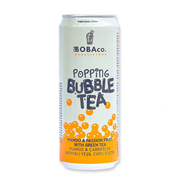Boba Co Mango&Çarkıfelek Bubble Tea 330 ml | CarrefourSA