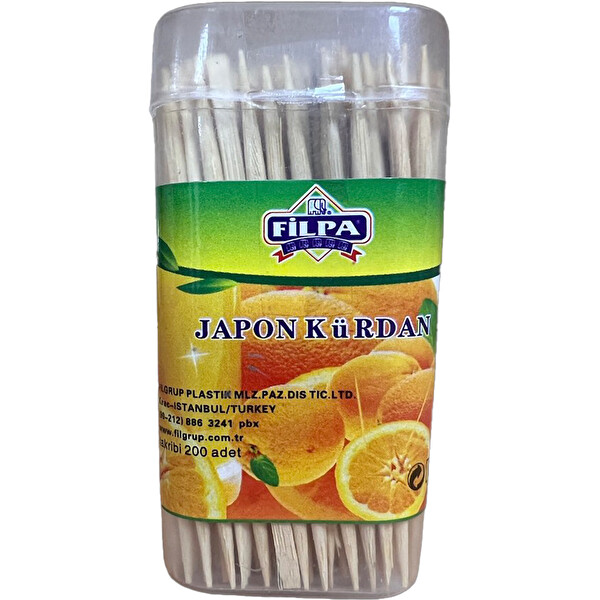 Filpa Tüplü Kürdan 200 Adet | CarrefourSA