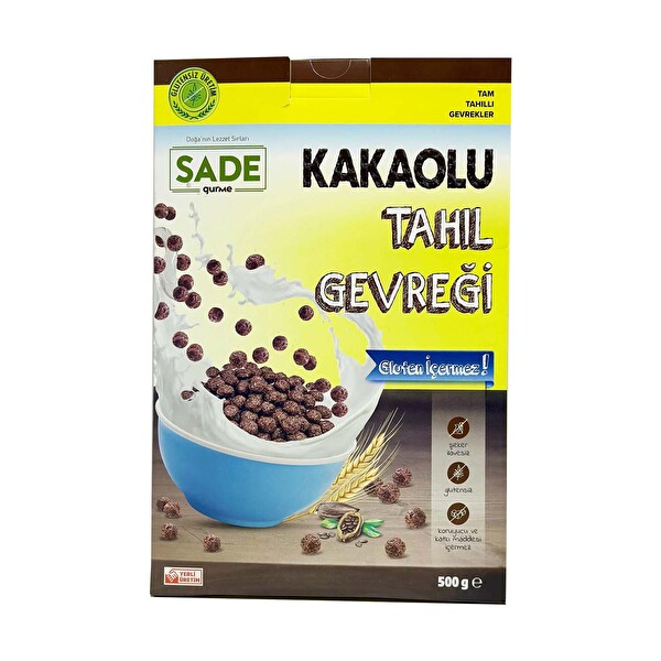 Sade Gurme Kakaolu Tahıl Gevreği 500 g #30467899 | CarrefourSA