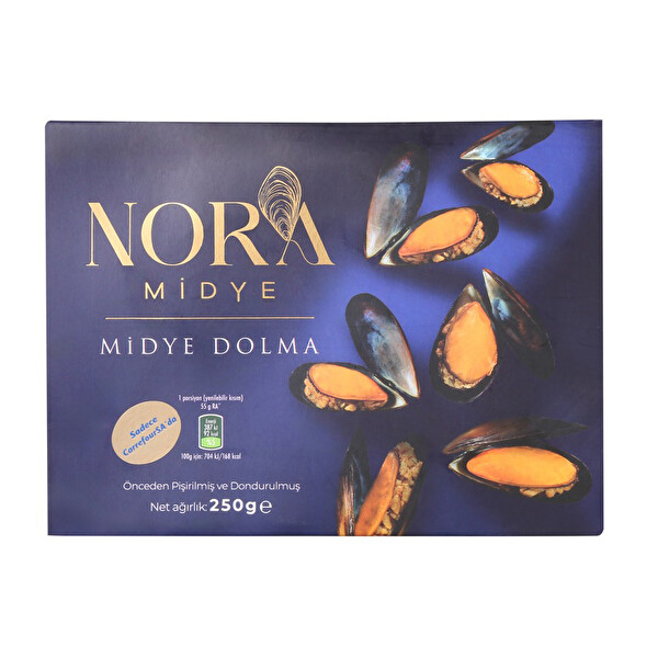 Nora Dondurulmuş Midye Dolma 250 g | CarrefourSA
