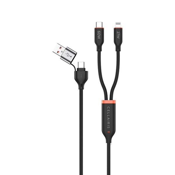Cellairis Premium Kablo Pd 2İn1 1.2 Metre Siyah | CarrefourSA